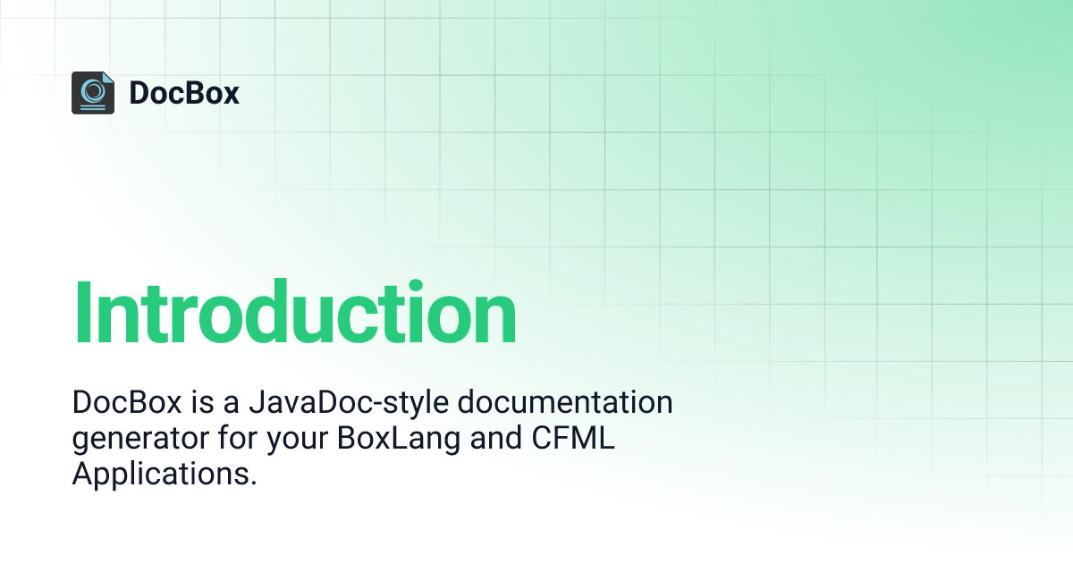 Introduction | DocBox